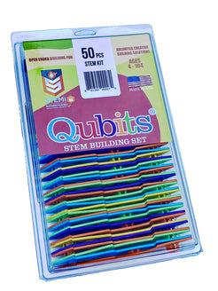 50 pcs Qubits STEM TOY Construction Kit – Qubits Toy